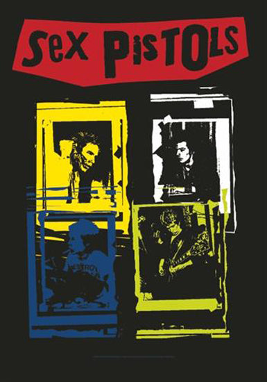 Flag Sex Pistols Band Frames Rock Heavy Metal Punk