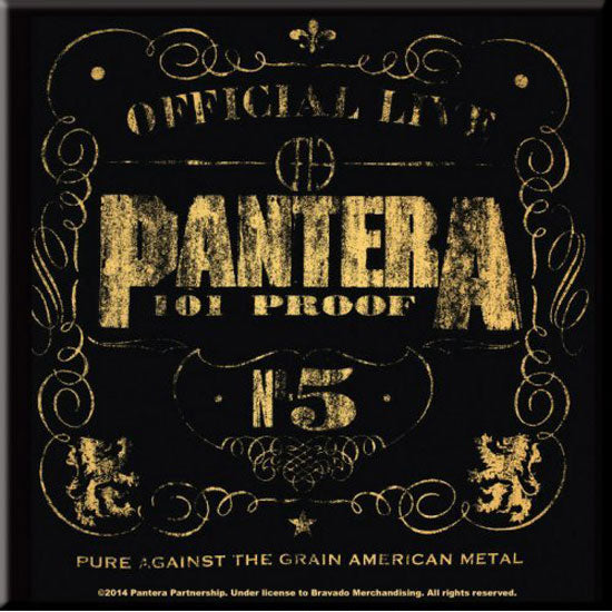 Fridge Magnet - Pantera - 101 Proof | Rock, Heavy Metal, Punk