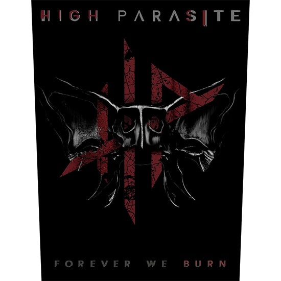 Back Patch - High Parasite - Forever We Burn | Rock, Heavy Metal, Punk