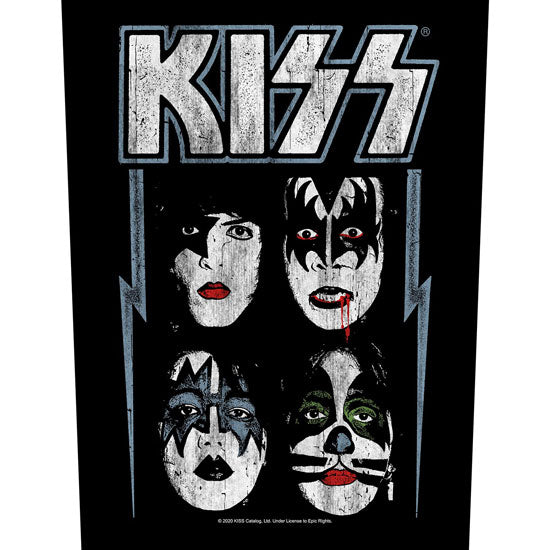 Back Patch - KISS - Faces | Rock, Heavy Metal, Punk