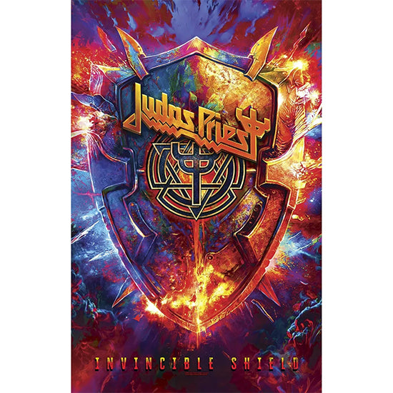 Deluxe Flag - Judas Priest - Invincible Shield | Rock, Heavy Metal, Punk