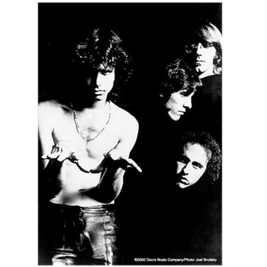 Flag - Doors (The) - Band - Black and White | Rock, Heavy Metal, Punk