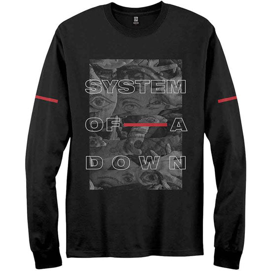 Long Sleeves - System of a Down SOAD - Eye Collage | Rock, Heavy Metal ...