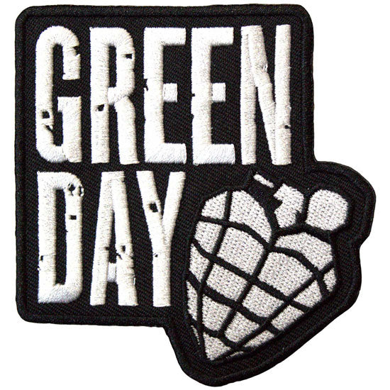 Patch - Green Day - Stacked Logo and Grenade | Rock, Heavy Metal, Punk