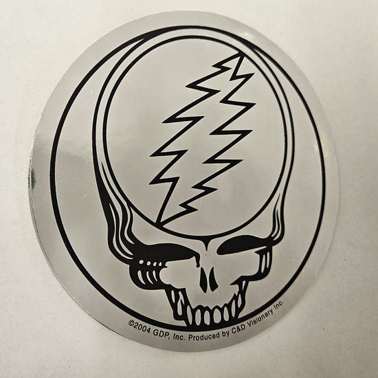 Sticker - Grateful Dead - SYF Chrome - Round | Rock, Heavy Metal, Punk