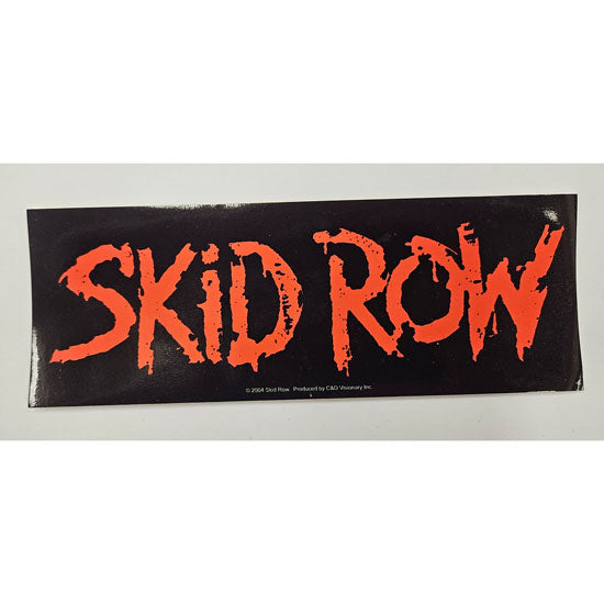 Sticker - Skid Row - Red Logo | Rock, Heavy Metal, Punk