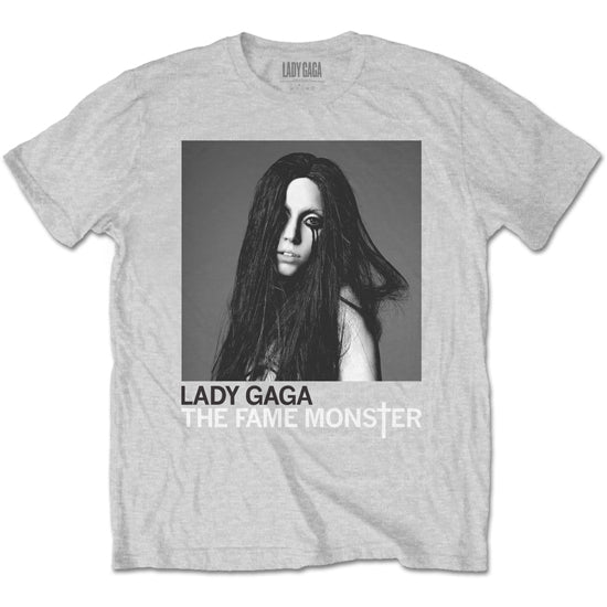 T-Shirt - Lady Gaga - Fame Monster - Grey | Rock, Heavy Metal, Punk