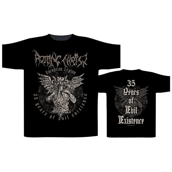 T-Shirt - Rotting Christ - 35 Years of Evil Existence | Rock, Heavy ...
