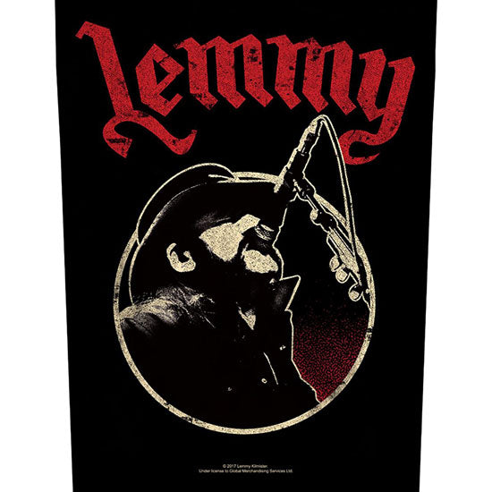 Back Patch - Motorhead - Lemmy - Microphone | Rock, Heavy Metal, Punk
