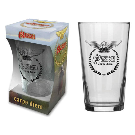 Beer Glass - Saxon - Carpe Diem | Rock, Heavy Metal, Punk