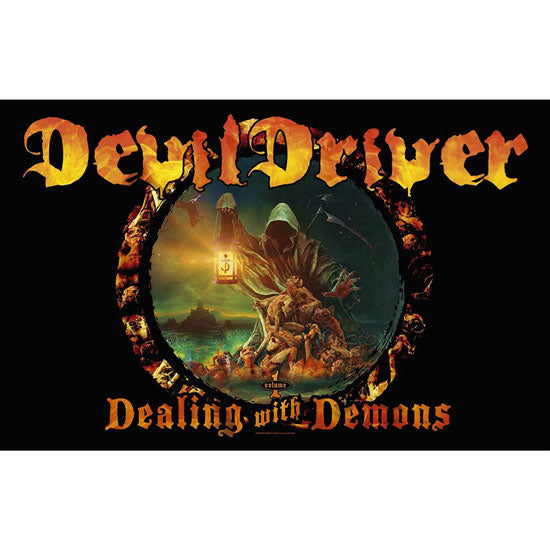 Deluxe Flag - DevilDriver - Dealing With Demons | Rock, Heavy Metal, Punk