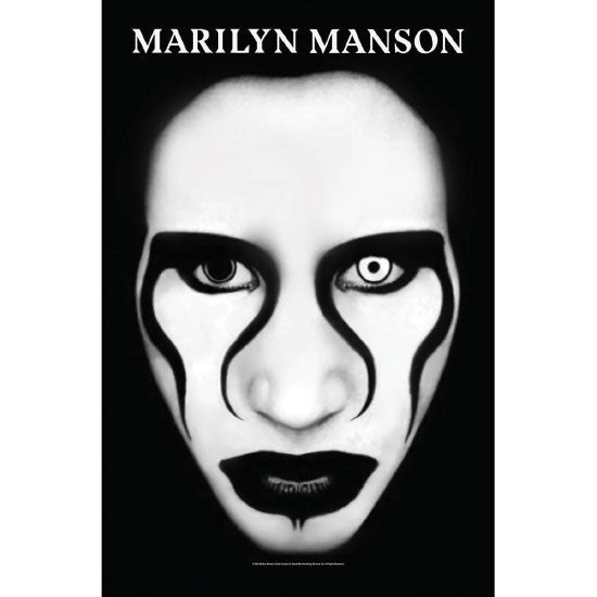 Deluxe Flag - Marilyn Manson - Defiant Face | Rock, Heavy Metal, Punk
