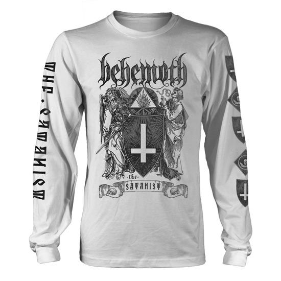 Long Sleeves - Behemoth - The Satanist - White | Rock, Heavy Metal, Punk