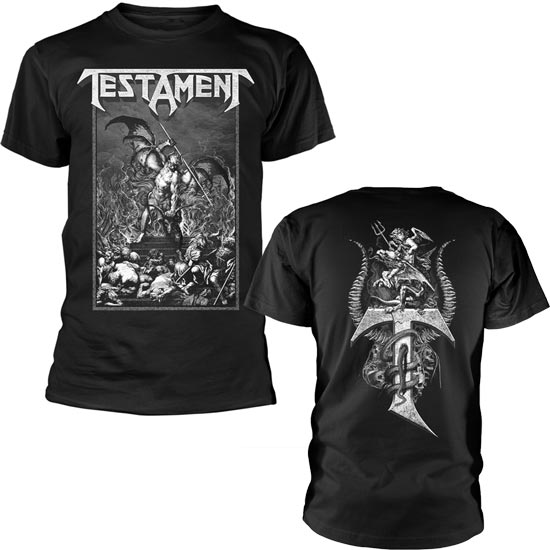T-Shirt - Testament - Pitchfork Horns | Rock, Heavy Metal, Punk